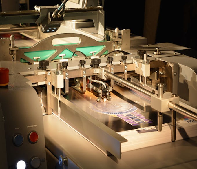 Specialty Printing - MGI Jet Varnish 3DS | Konica Minolta